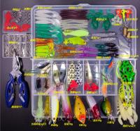 China Anti Acid  Fishing Lures Set 109 - 240 PCSwith Metal Jig Spoons for sale