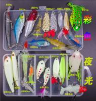 China Soft Silicone Fishing Lures Set 24 - 234 Pieces Waterproof for sale
