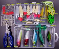 China Soft Silicone Fishing Lures Set 24 - 234 Pieces Waterproof for sale