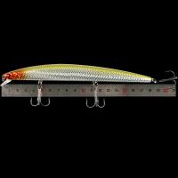 China 10 Colors 18CM/23.80g 2# Hooks Big Minnow Perch,Crucian,Culter Alburnus Plastic Fishing Bait for sale