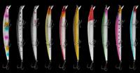 China 10 Colors 18CM/23.80g 2# Hooks Big Minnow Perch,Crucian,Culter Alburnus Plastic Fishing Bait for sale