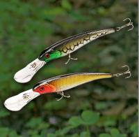 China 8 Colors 16.50CM/29g 2# Hooks Big Minnow Lure Perch,Crucian,Tilapia Plastic Fishing Bait for sale