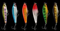 China 6 Colors 7.5CM/8.6g 8# Hooks Mullet,Perch,Catfish Plastic ABS Fishing Bait Pencil Lures for sale