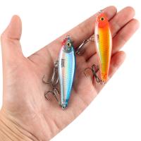 China 6 Colors 7.5CM/8.6g 8# Hooks Mullet,Perch,Catfish Plastic ABS Fishing Bait Pencil Lures for sale
