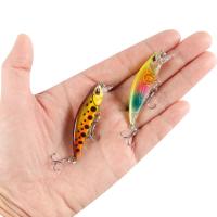 China 15 Colors 6CM/5G Sinking Minnow Fishing Lure Mullet,Perch,Catfish Plastic Hard Bait for sale