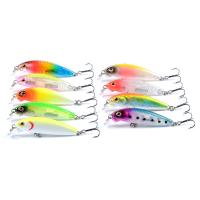 China 9 Colors 5.5CM/5.70G Sinking Minnow Fishing Lure Mullet,Perch,Catfish Plastic Hard Bait for sale