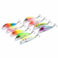 China 9 Colors 5.5CM/5.70G Sinking Minnow Fishing Lure Mullet,Perch,Catfish Plastic Hard Bait for sale