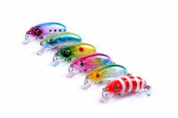 China New Model 6 Colors 5.1CM/7.2G Sinking Minnow Fishing Lure Mullet,Perch,Catfish Plastic Hard Bait for sale