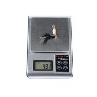 China 4 Colors 3.2CM/5G 8#Hooks Perch,Catfish Plastic Hard Bait Sinking Minnow Fishing Lure for sale