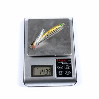 China 6 Colors 10CM/14.4G 6#Hooks Perch,Catfish Plastic Hard Bait Sinking Pencil Fishing Lure for sale