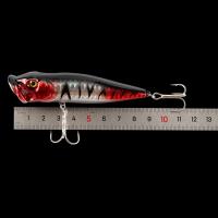 China 5 Colors 9CM/11g Perch,Catfish Plastic Hard Sea Bait Casting Trolling Popper Fishing Lure for sale
