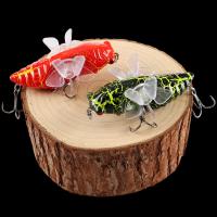 China 10 Colors 7.5CM/15.5g Twin Propeller Plastic Hard Bait Tractor Rotary Tackle Popper Fishing Lure for sale
