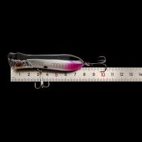 China 10 Colors 8.50CM/11.70g Perch,Catfish Plastic Hard Bait Casting Trolling Popper Fishing Lure for sale