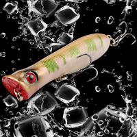 China 10 Colors 8.50CM/11.70g Perch,Catfish Plastic Hard Bait Casting Trolling Popper Fishing Lure for sale