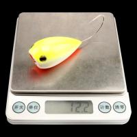 China 6 Colors 5.50CM/12.2g 3D Eyes Plastic Hard Bait Casting Trolling Floating Popper Fishing Lure for sale