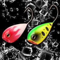 China 6 Colors 5.50CM/12.2g 3D Eyes Plastic Hard Bait Casting Trolling Floating Popper Fishing Lure for sale
