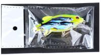 China 3 Colors 4.3CM/4.4g 6#Hooks 3D Eyes Plastic Painting Bait 0.30m-0.6M Floating Crank Fishing Lure for sale