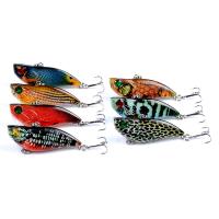 China Full Swimming Layer Painted VIB Fishing Hard Bait Lure 7 Colors 5.8CM 8# Hook for sale