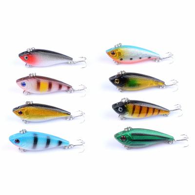 China Full Swimming Layer Hard VIB Fishing Hard Bait 8 Colors 5CM/6g for sale