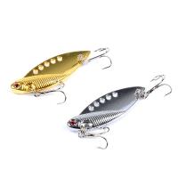 China Sliver Gold 5CM / 10g Hard VIB Fishing Lures Baits Anti Corrosion for sale
