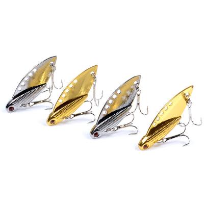 China Sliver Gold 5CM / 10g Hard VIB Fishing Lures Baits Anti Corrosion for sale