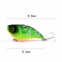 China Shot VIB Fishing Lure 6 Colors 5.3CM/14.30g 10 # Hook for sale