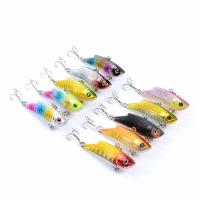 China 3D Eyes Hard VIB Fishing Lure 10 Colors 5.50CM/10g 8# Hook for sale