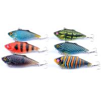 China Full Swimming Layer Hard Bait Painted VIB Fishing Lure Six Colors 6.50CM/7.70g for sale