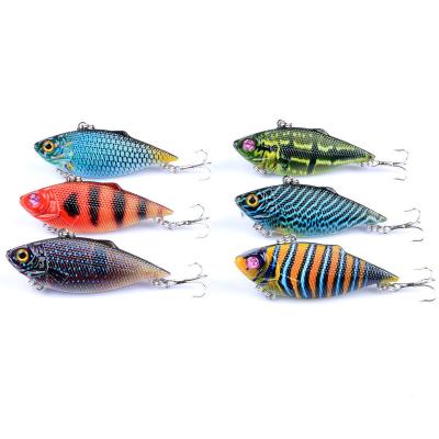 China Full Swimming Layer Hard Bait Painted VIB Fishing Lure Six Colors 6.50CM/7.70g for sale