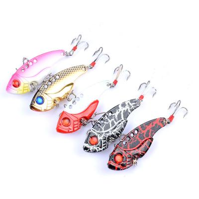 China 5 Colors  5.5CM/11g 8# full Swimming Layer Hard Bait Longer Shot VIB Fishing Lure  for sale