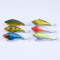 China 6 Colors  7CM/15.80g 6# 3D eyes full Swimming Layer Hard Bait VIB Fishing Lure for sale