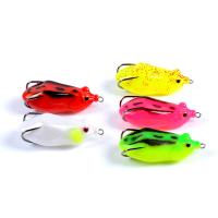 China 5 Colors  13.2CM/6.50g Frog Lure Mullet Snakehead Bait Fishing Lure for sale