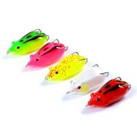 China 5 Colors  13.2CM/6.50g Frog Lure Mullet Snakehead Bait Fishing Lure for sale