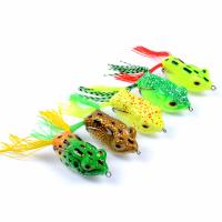 China 5 Colors  5.70CM/14g Frog Lure Mullet Snakehead Fish Bait Longer Shot Fishing Lure for sale