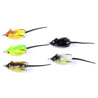China 5 Colors  5.10CM/8.20g Frog Soft Lure Mullet Snakehead Fish Bait Fishing Lure for sale