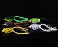 China 5 Colors  4.20 CM/5.80g Frog Soft Lure Mullet Snakehead Fish Bait Fishing Lure for sale