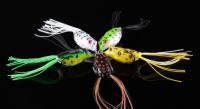 China 5 Colors  4.20 CM/5.80g Frog Soft Lure Mullet Snakehead Fish Bait Fishing Lure for sale