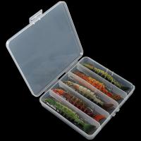 China 12 Colors 12CM/20g 3D Eyes Plastic Bait Submerged Minnow Eight Multi Jointed Fishing Lure for sale