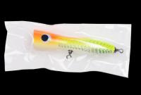 China 5 Colors 15CM/65g Wood Bait Treble Hooks Water Impact Largemouth Bass Snakehead Popper Wooden Fishing Lure for sale
