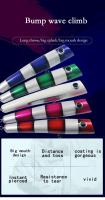 China 5 Colors 24CM/120g Wood Bait Treble Hooks Water Impact Grouper Trout Fishlure Popper Wooden Fishing Lure for sale