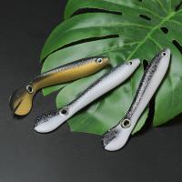 China 5 Colors 10CM/6g PVC Loach Soft Lures Tail Fish Baits Plastic Fake Bait Fishing Lure for sale