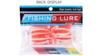 China 14 Colors 6CM/1.6g 20PCS/Bag Mullet Fish Bait Dragonfly Sinking PVC Soft Lures Fishing Lure for sale
