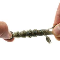China Fake Shrimp Multi Size Silicone Soft Bait Fishing Lure 10CM 7.5g 10PCS/Bag for sale