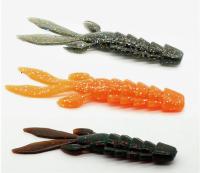 China Fake Shrimp Multi Size Silicone Soft Bait Fishing Lure 10CM 7.5g 10PCS/Bag for sale