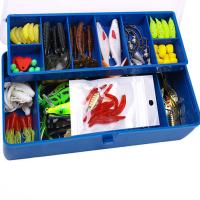 China Resin PVC Minnow VIB Soft Worm Bionic Bait Lures 110PCS/Box for sale