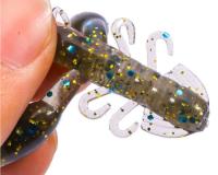 China 8 Colors Curly Tail Maggot Soft Fishing Lures Resin PVC for sale