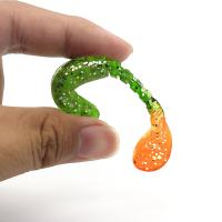 China Soft T Tail Monnow Lures PVC Bionic Fake Bait Fishing 16 Colors 8CM 6g for sale