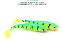 China Fake T Tail Monnow Lures Soft Bait Fishing Silicone 11 Colors 7CM 2.1g for sale