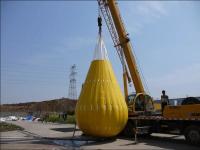 China Offshore Oil Drilling Platforms PVC Water Bladder Heavy Weight Test for sale