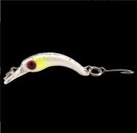 China 4cm 1.5g Small Minnow Bait Micro Object Single Hook Throw Type 8 Colors for sale